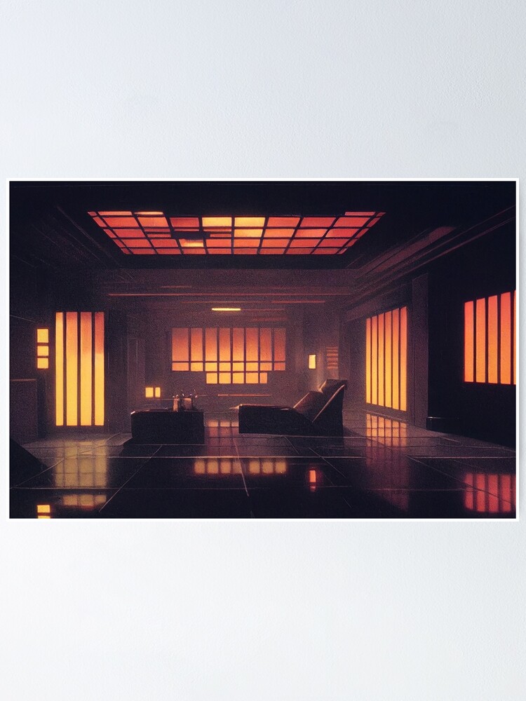 "Blade Runner Inspired Apartment Art " Poster for Sale by NianderQuinn ...