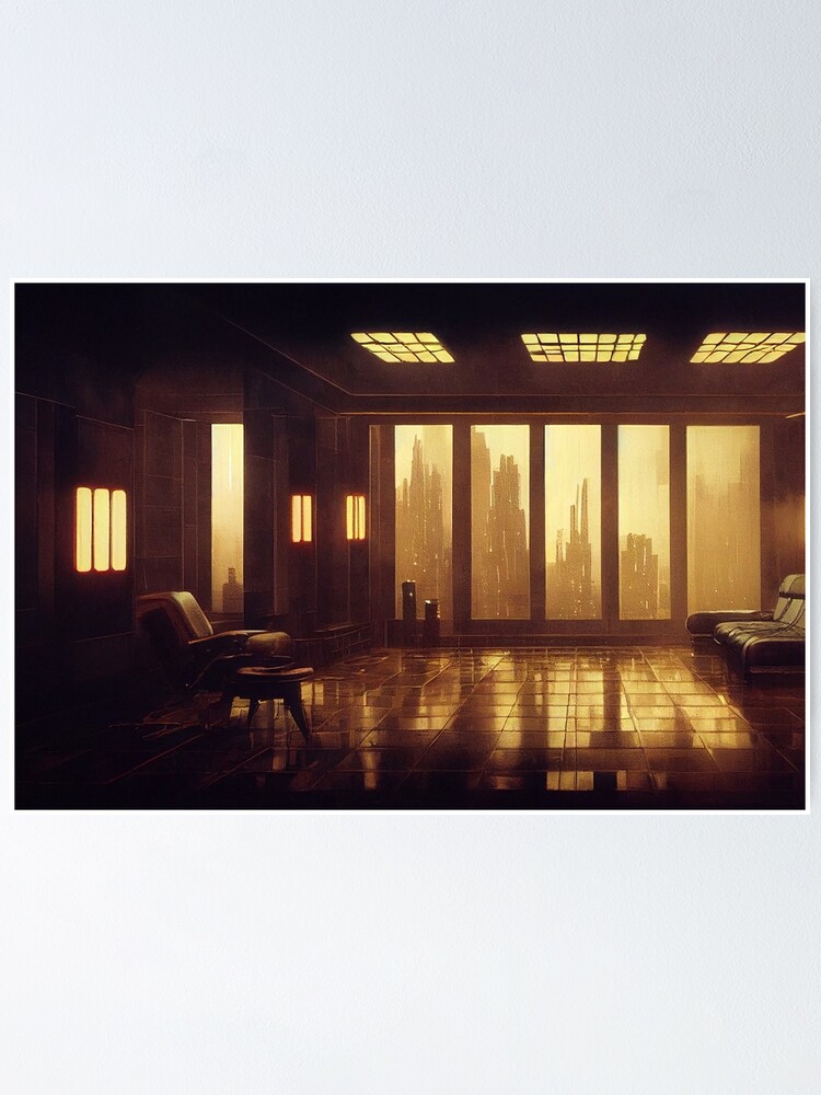 "Blade Runner Inspired Apartment Art" Poster for Sale by NianderQuinn ...
