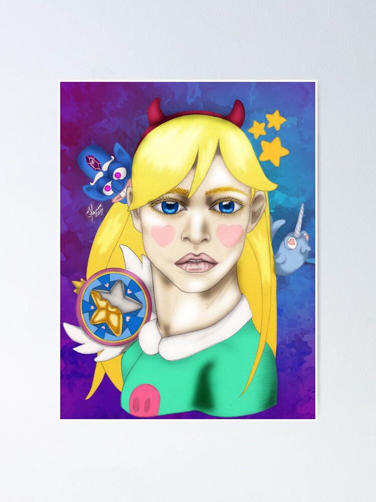 "Star Butterfly" Poster by gerardocanova | Redbubble