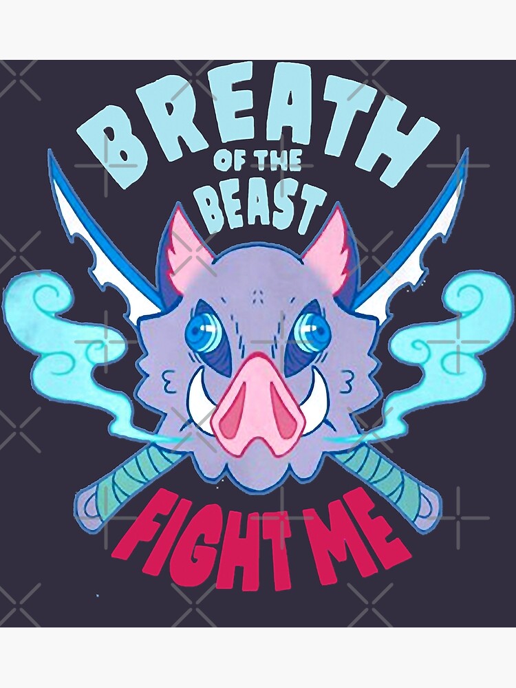 "Shrewdness Youth Swordsman Revenge Demon Slayer Manga Inosuke Breath ...