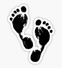Footprint Stickers | Redbubble