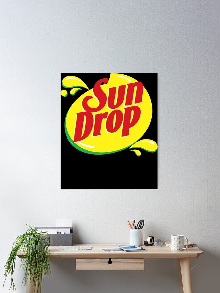 Sun Drop Logo Modern Sundrop Logo" Poster For Sale By Donavenwolfe