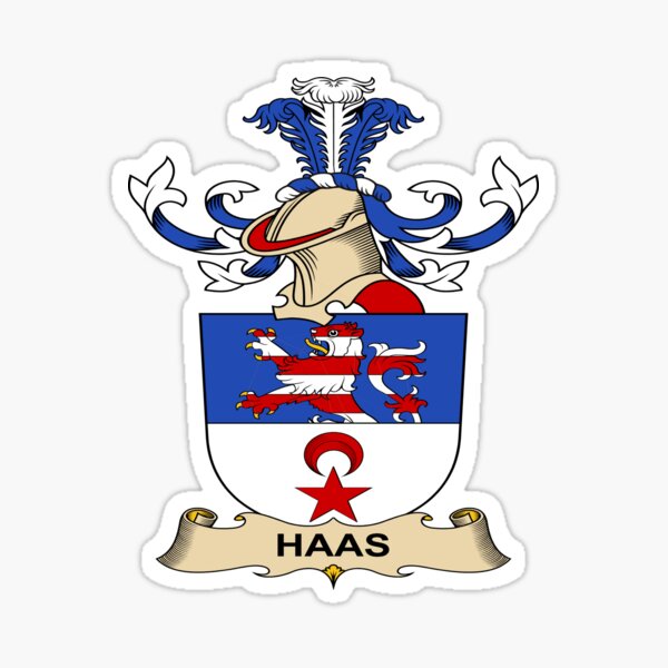 "Haas (de Kattenburg)" Sticker for Sale by HaroldHeraldry | Redbubble