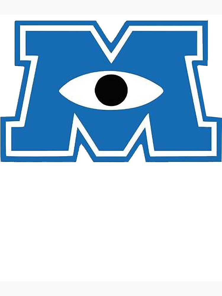 "Monsters Inc Logo" Art Print for Sale by Donavenwolfe | Redbubble
