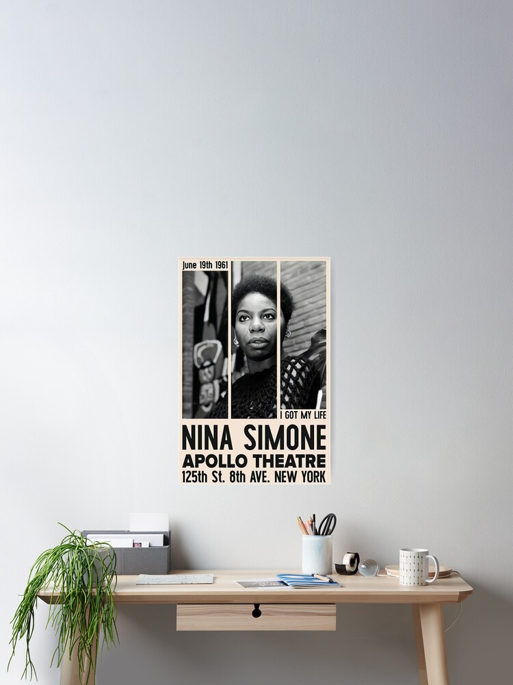 "Nina Jazz Concert Poster " Poster for Sale by samakamikloa | Redbubble
