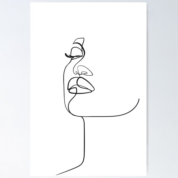 Black line art store