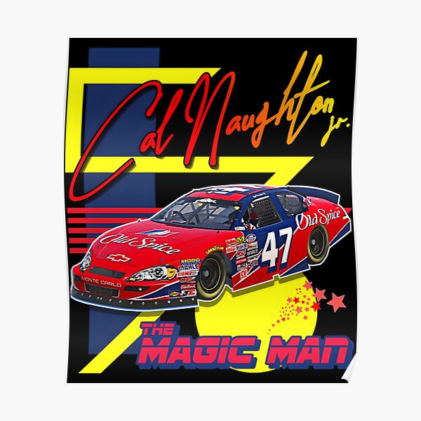 "Cal Naughton Jr The Magic Man Talladega Nights Racing Design Classic ...