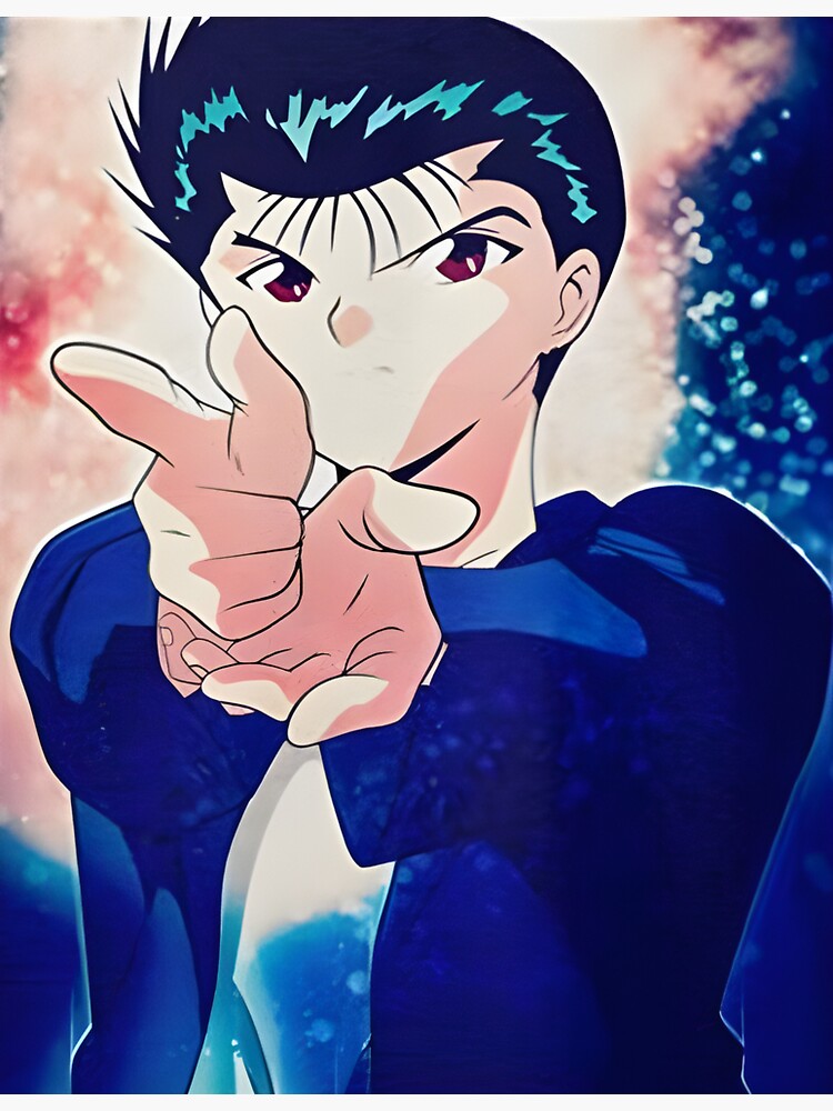 "Yusuke Yu Yu Hakusho" Sticker for Sale by GeroAlbers | Redbubble