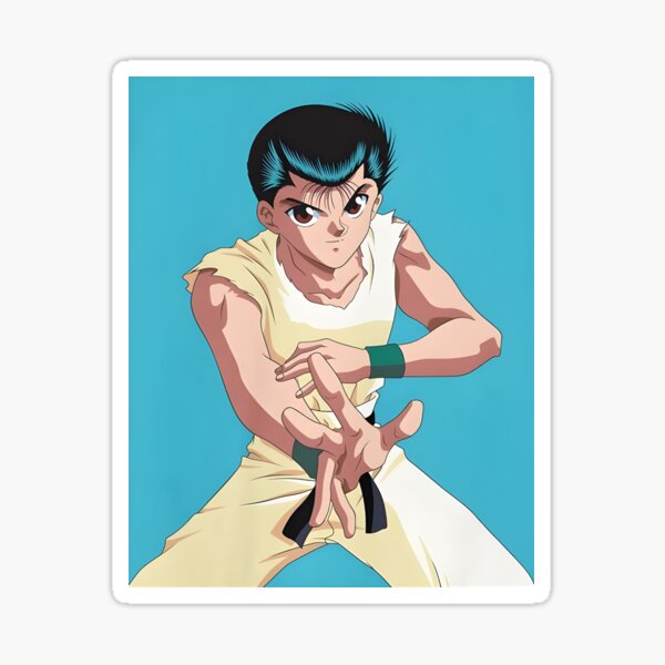 "Yu Yu Hakusho Character" Sticker for Sale by LorenzMaurer | Redbubble