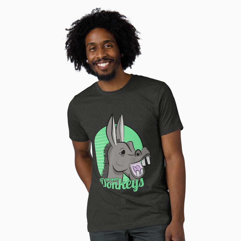 "Day Gifts Heroes The Swamp Donkeys Logo" Sticker for Sale by ...