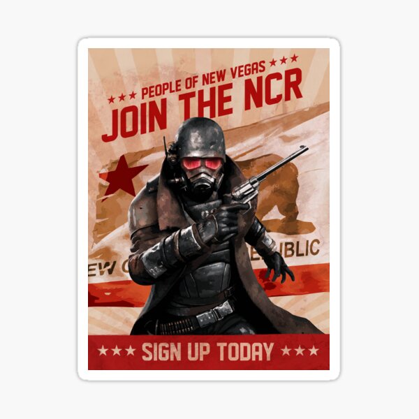 "Fallout NCR Ranger Inspired Poster | Fallout New Vegas Fallout Poster ...