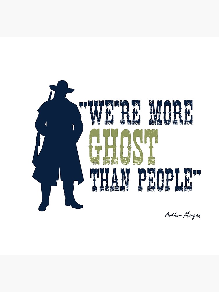 "Arthur Morgan Quote" Poster for Sale by YalcinPub | Redbubble