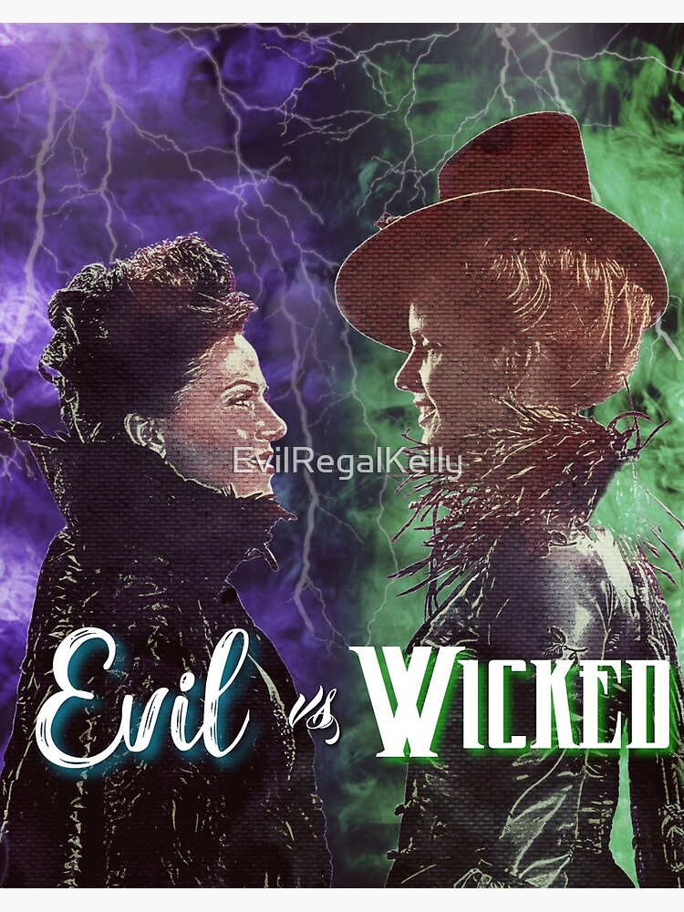 Evil vs Wicked Premium Matte Vertical Poster sold by Goutam Kumar | SKU ...