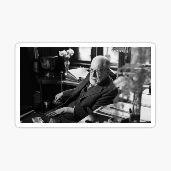 "Neurologist Sigmund Freud" Sticker for Sale by bla47 | Redbubble