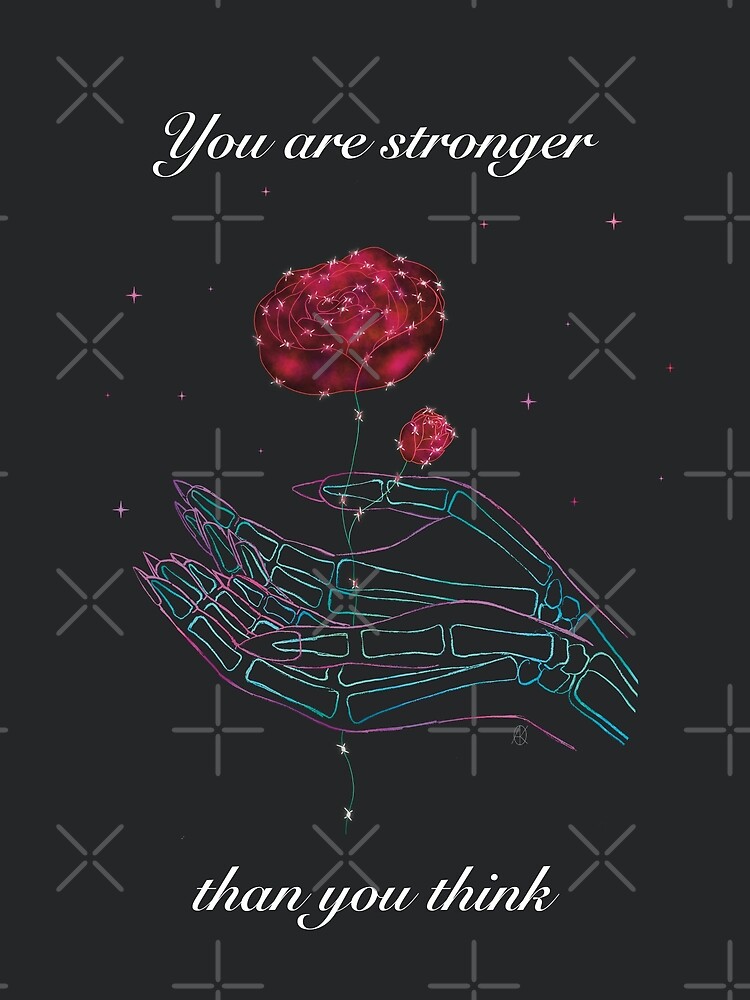 "You Are Stronger Than You Think" Poster for Sale by afterlifeofayla ...