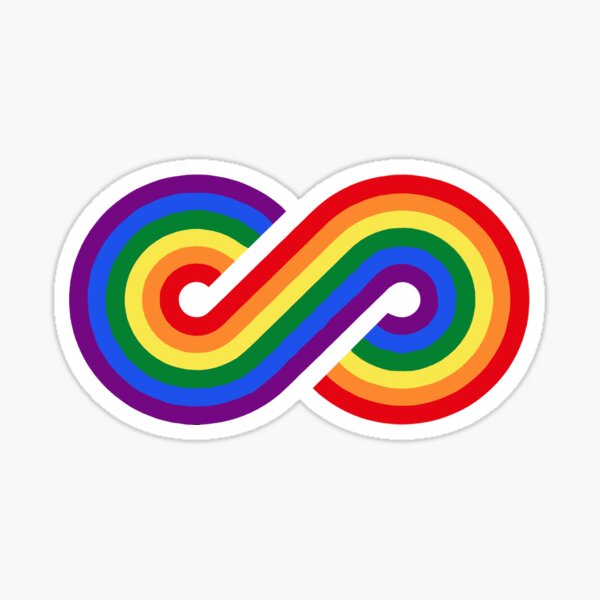"Infinity " Sticker for Sale by MalteseArtist | Redbubble