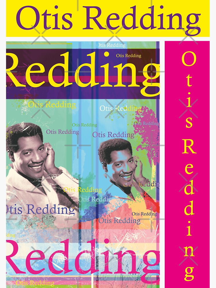 "nice portrait of the wonderful singer Otis Redding, great collage for ...