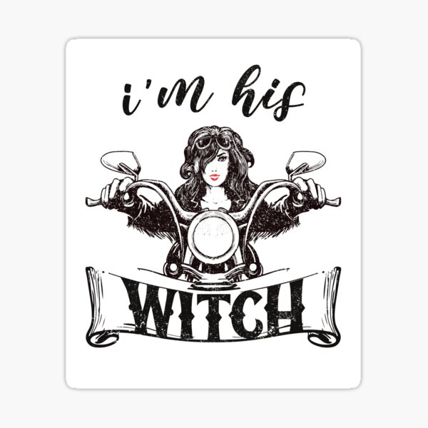 " Motorcycle Halloween 2022, Biker Witch, Biker Girl, Black Version, I ...