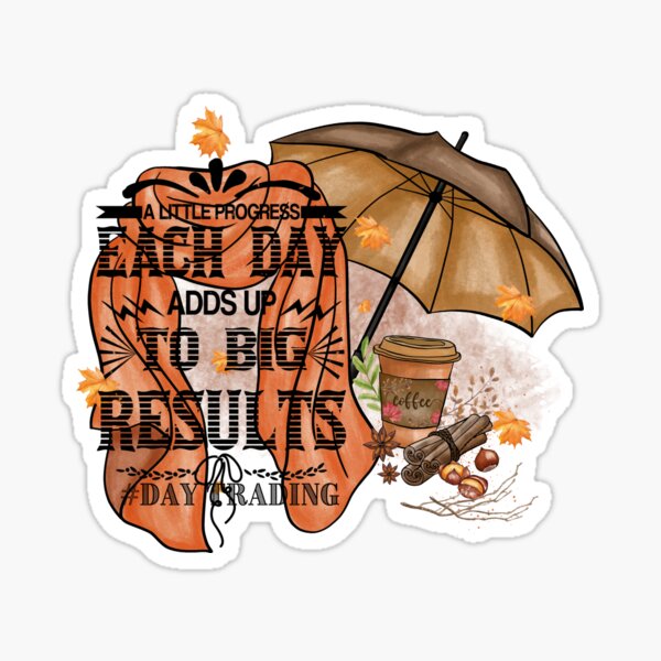 "Fall Day Trader Gift, Female Trader and Investor, Gift for stock ...