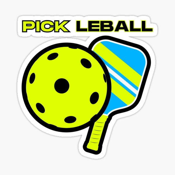 "funny pickleball paddle" Sticker for Sale by suphaphon2020 | Redbubble