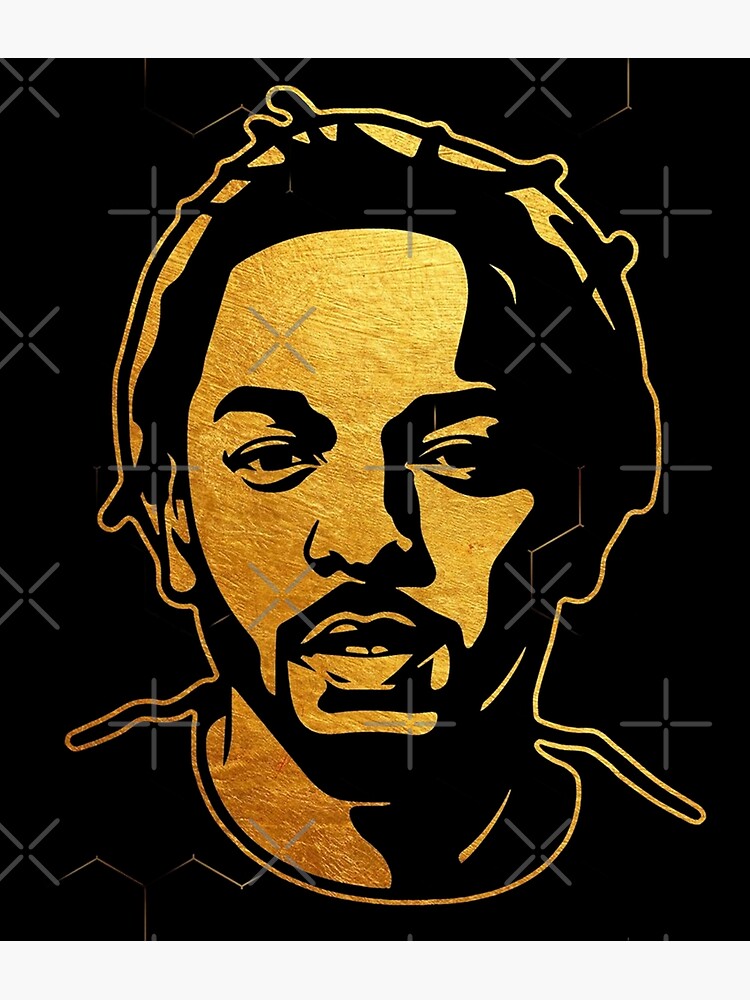 "Kendricks Rapper Poster" Poster for Sale by ShereeTratt | Redbubble