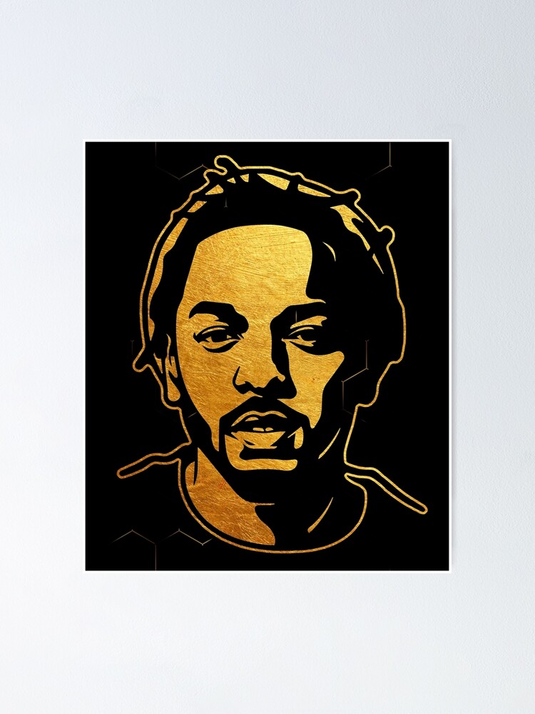 "Kendricks Rapper Poster" Poster for Sale by ShereeTratt | Redbubble