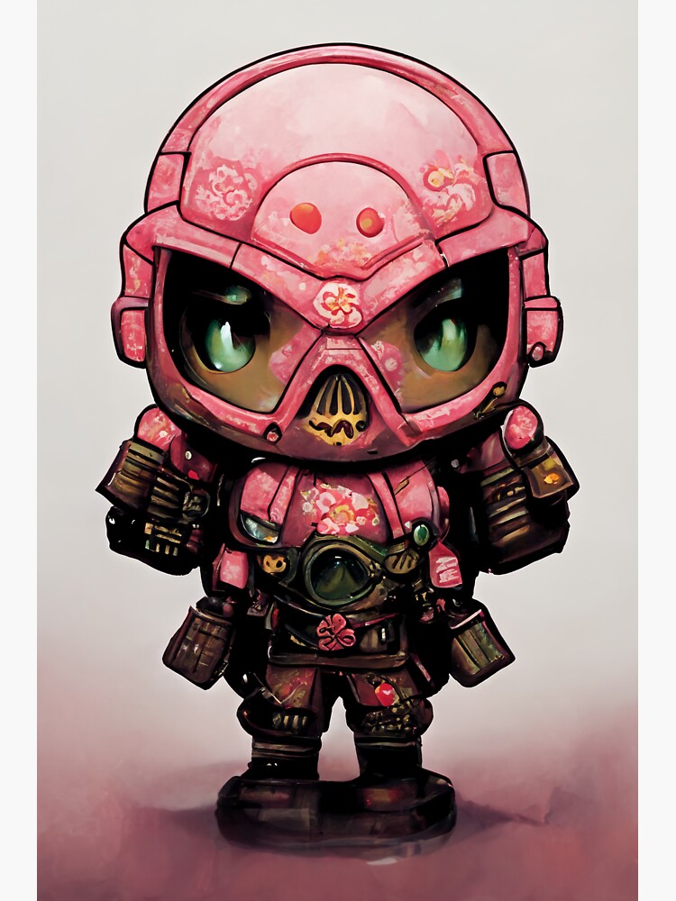 "Chibi Doom" Sticker for Sale by Methsnake420 | Redbubble