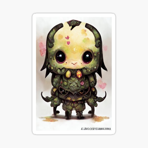 "Chibi Nurgle" Sticker for Sale by Methsnake420 | Redbubble