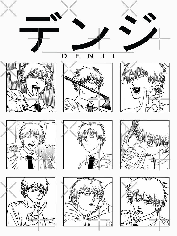 "Chainsaw man Denji デンジ Classic 551" T-shirt for Sale by Josephine7 | Redbubble | chainsaw man ...