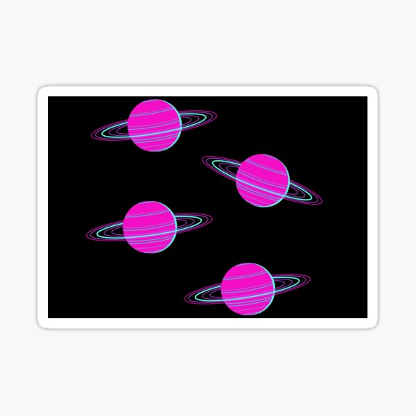 "Saturn " Sticker for Sale by zohandesigns | Redbubble