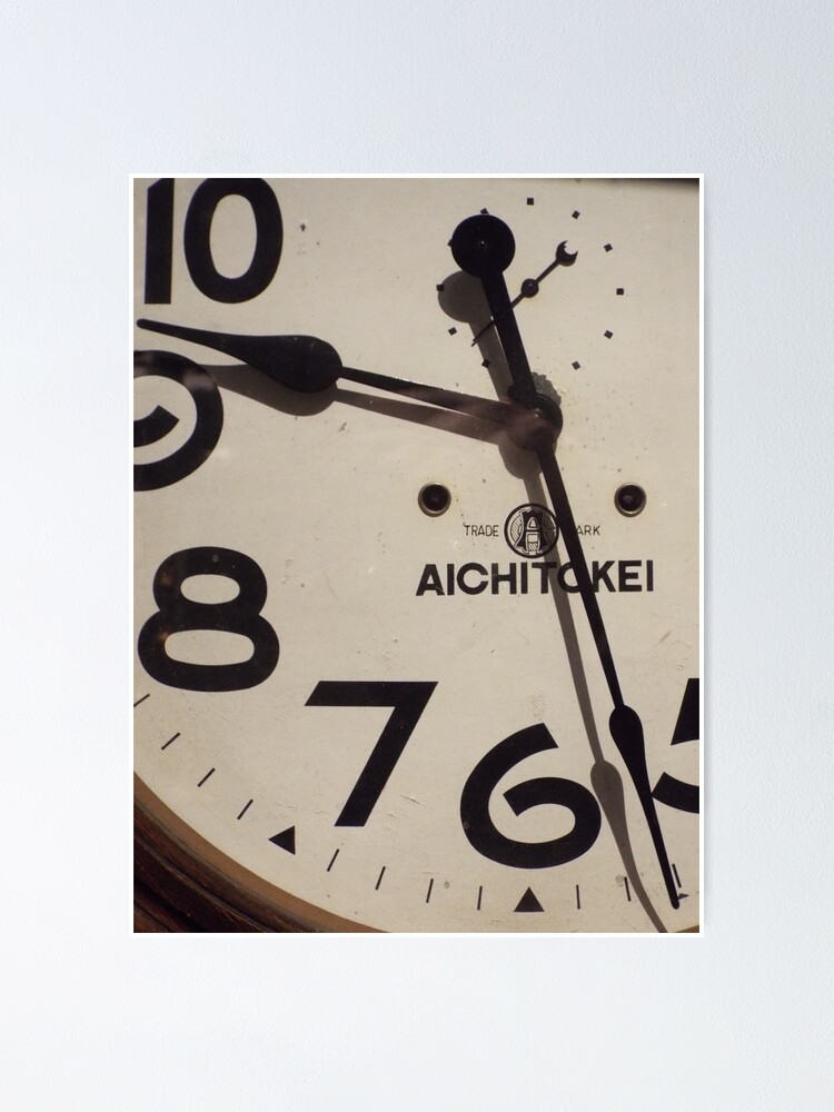 "Time ticking away" Poster by NinoSalina | Redbubble