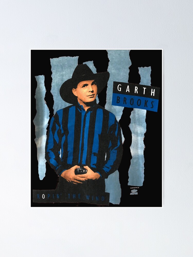 "Garth Brooks Concert World Tour " Poster for Sale by DrawnCelebsShop ...