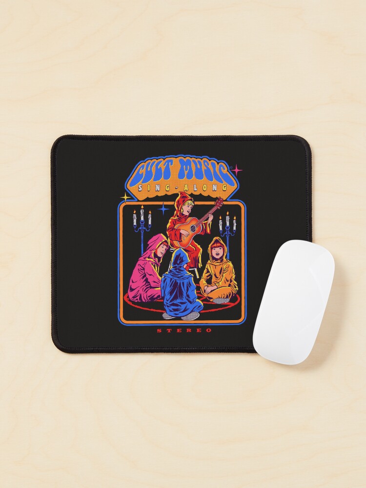 "Cult Music Sing-Along" Mouse Pad for Sale by Steven Rhodes | Redbubble