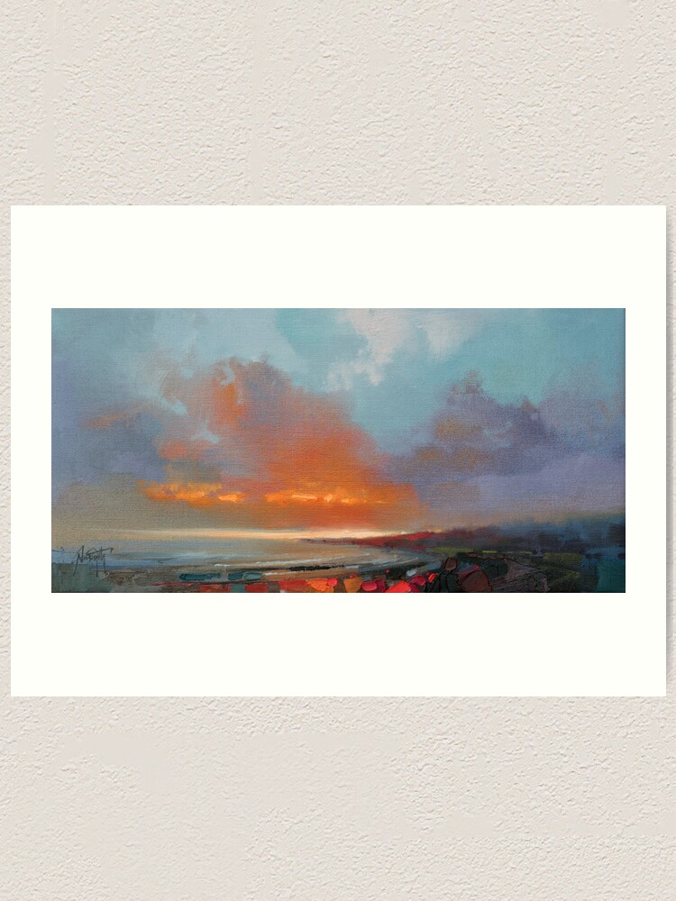 "Tiree Sunset" Art Print for Sale by scottnaismith | Redbubble