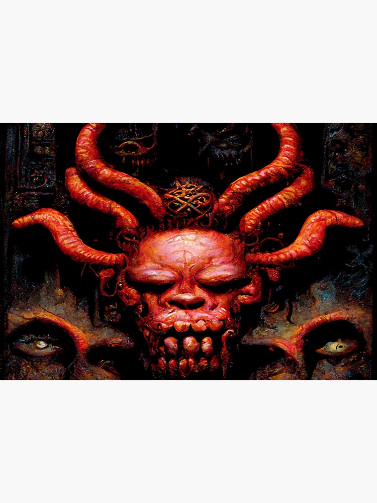 "Khorne" Sticker for Sale by Methsnake420 | Redbubble