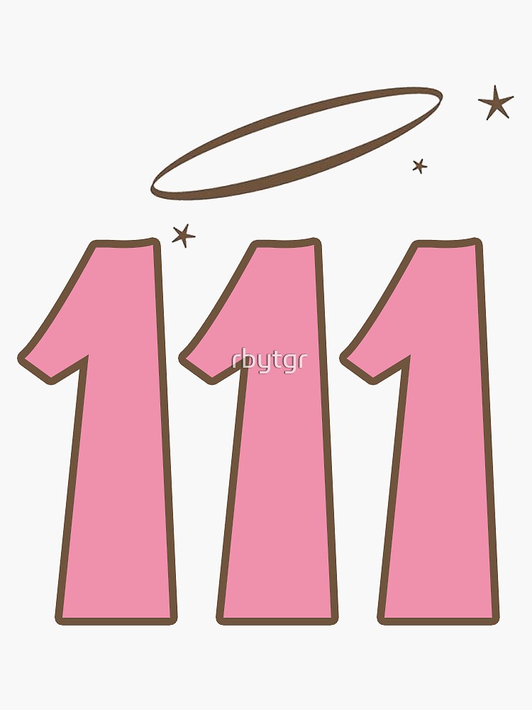 "Bratz Angel Number 111" Sticker for Sale by rbytgr | Redbubble