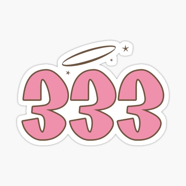 "Bratz Angel Number 333" Sticker for Sale by rbytgr | Redbubble
