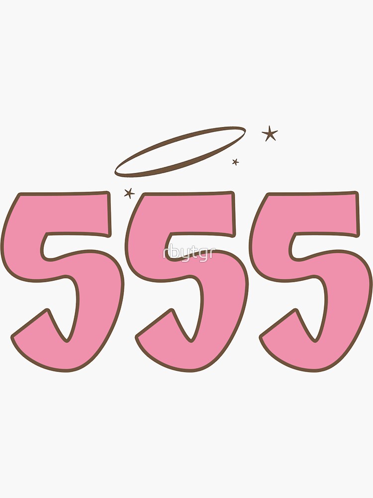 "Bratz Angel Number 555" Sticker for Sale by rbytgr | Redbubble
