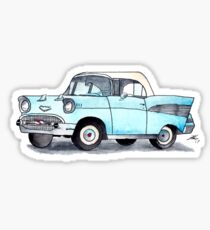 57 Chevy Stickers | Redbubble
