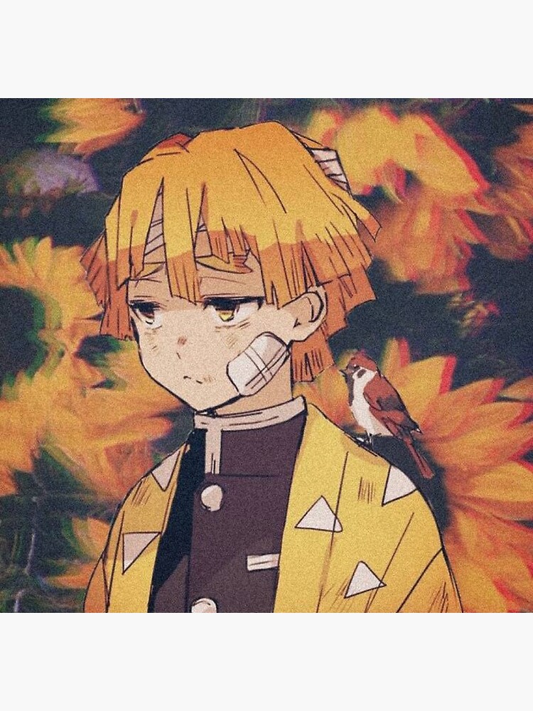 "Sad Zenitsu" Sticker for Sale by KingJoy | Redbubble