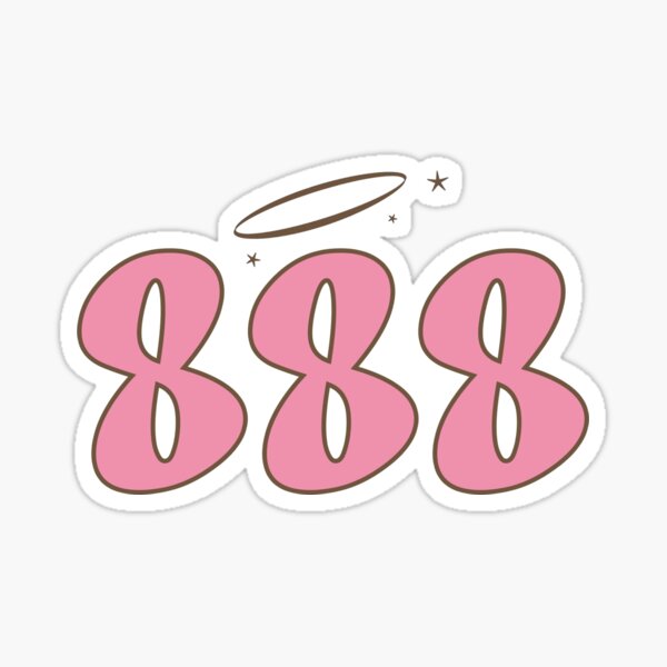 "Bratz Angel Number 888" Sticker for Sale by rbytgr | Redbubble