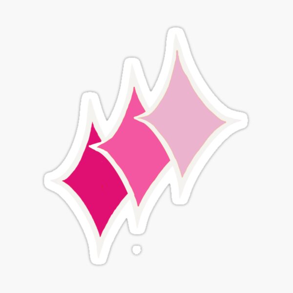 "Pink Sparkles " Sticker for Sale by saradesigns333 | Redbubble
