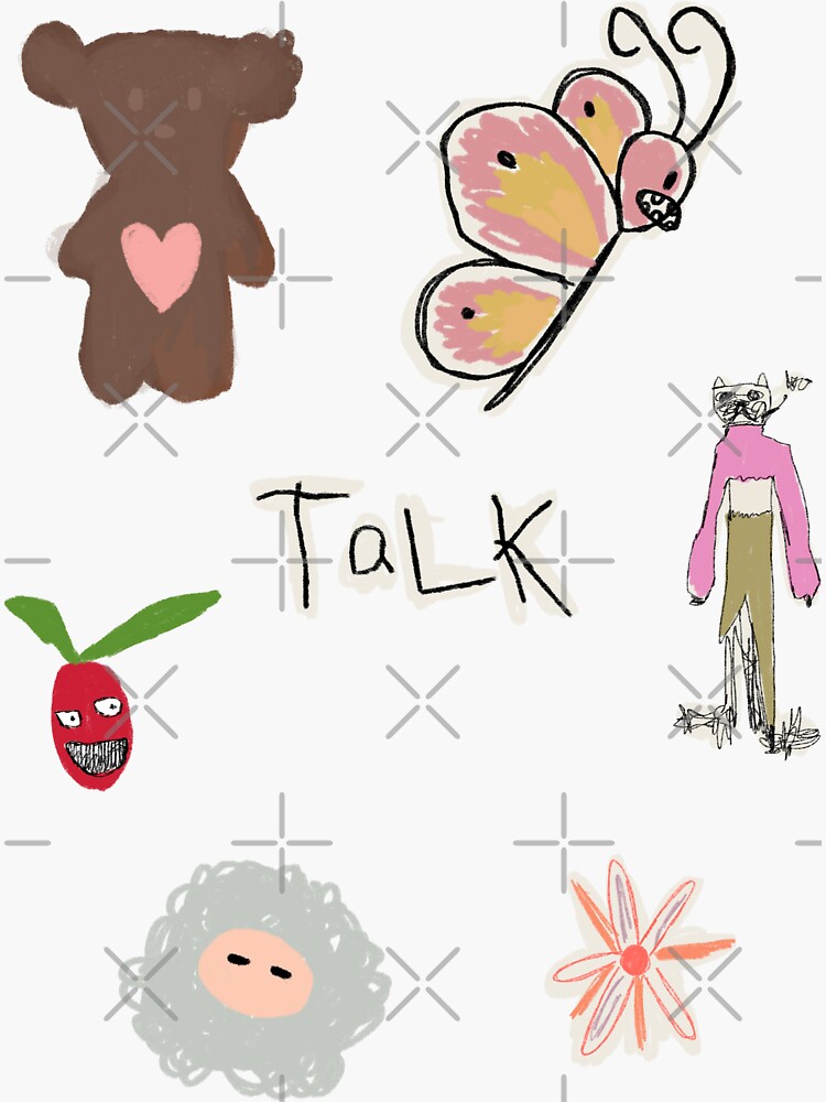 "Beabadoobee sticker pack" Sticker for Sale by bootworld75 | Redbubble