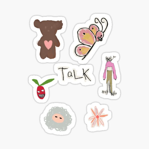 "Beabadoobee sticker pack" Sticker for Sale by bootworld75 | Redbubble