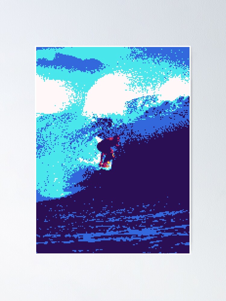 "Surfs Up" Poster for Sale by BunchesOfOats | Redbubble