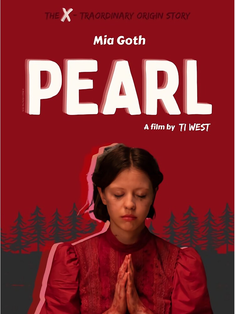 "Pearl Film 2022" Poster for Sale by krystaljes | Redbubble