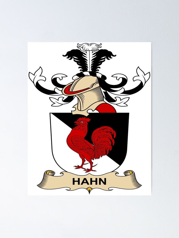 "Hahn" Poster by HaroldHeraldry | Redbubble
