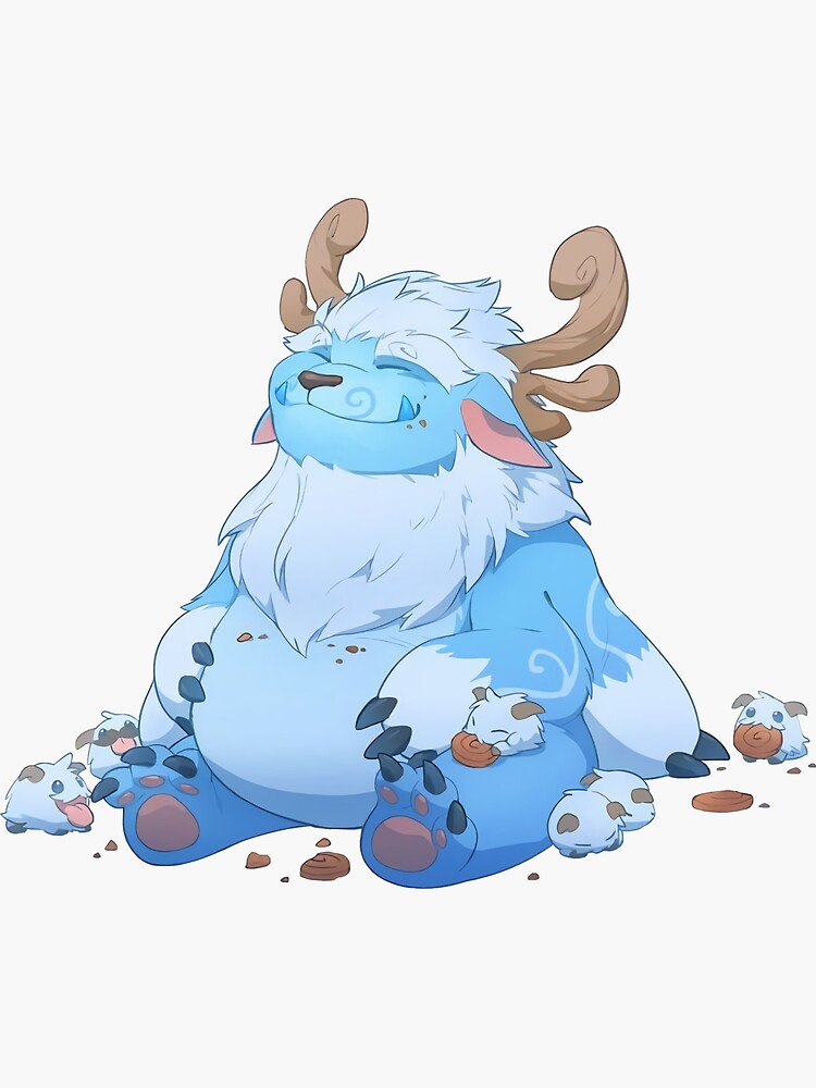 "Adorable Nunu" Sticker for Sale by quentellia | Redbubble
