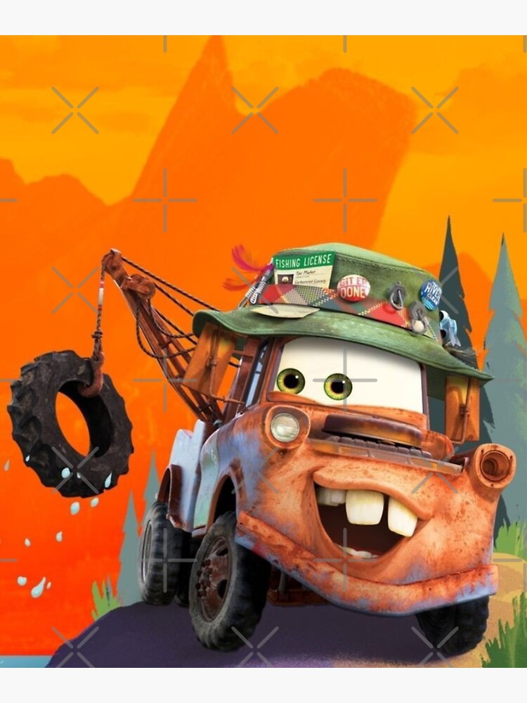 "Mater " Sticker for Sale by ALAnimes | Redbubble