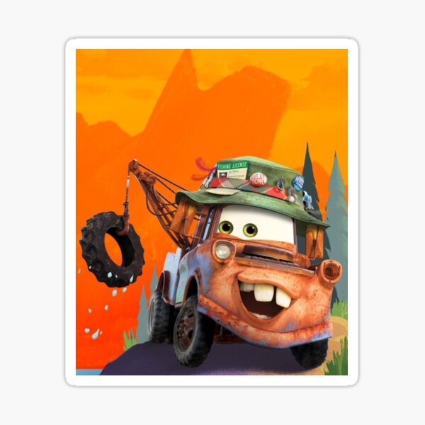 "Mater " Sticker for Sale by ALAnimes | Redbubble